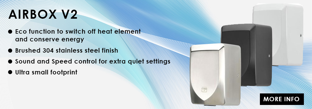 Keep the heat wave outside the washroom: ECO hand dryer